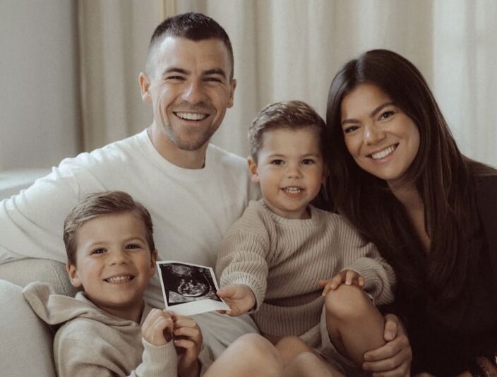 Danique Bossers krijgt derde kindje en deelt dit met een lieve foto